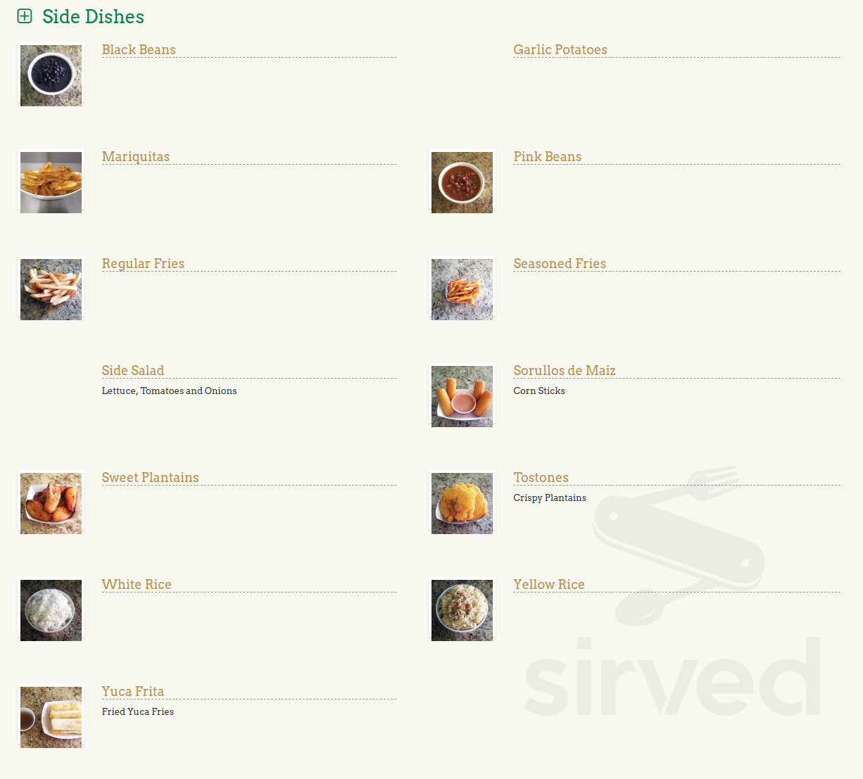 Mervis' Cafe menu in Fort Pierce, Florida, USA