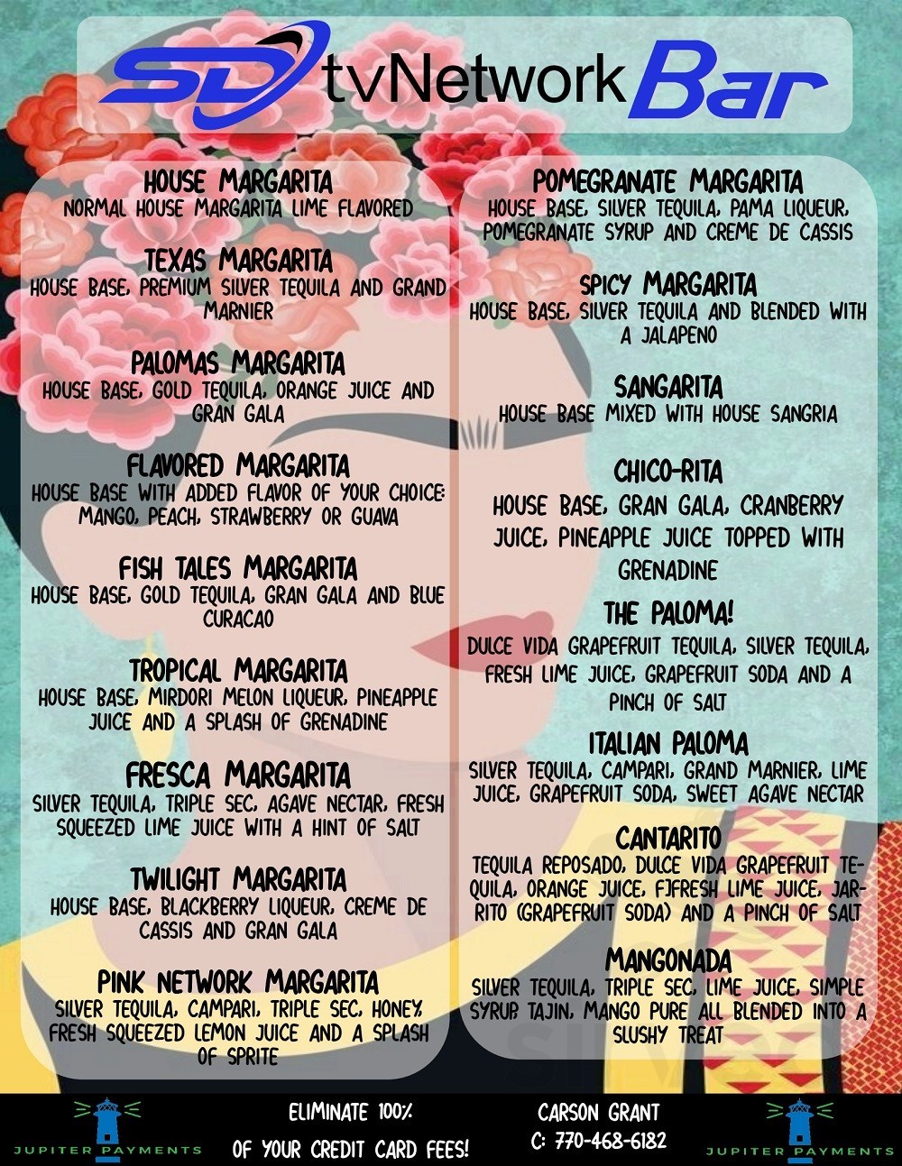 Palomas Mex Grill menu in Zebulon, Georgia, USA