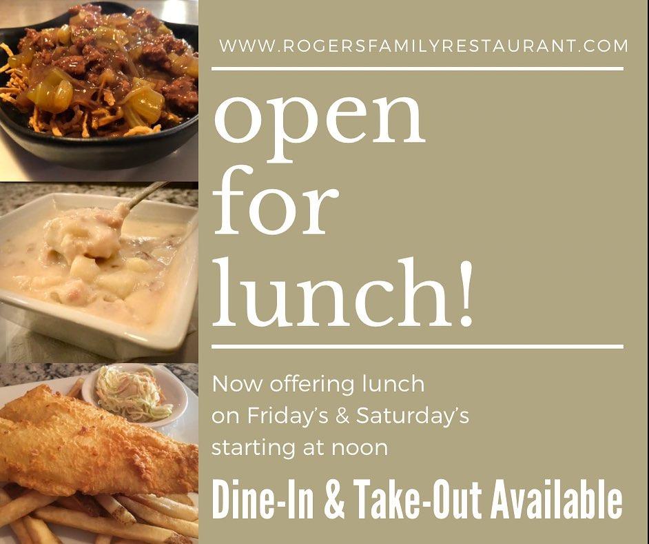 Roger's Family Restaurant menu in Somerset, Massachusetts, USA