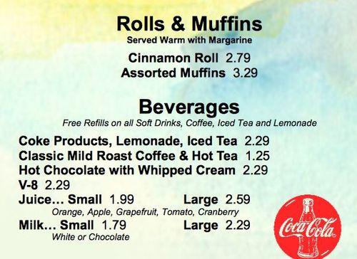 Gary's Restaurant menu in Whitehall, Michigan, USA