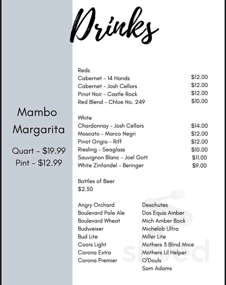 Menu - Springfield MO's FD's Grillhouse | Sirved