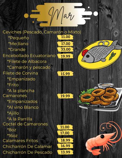 Armando's menu in Bergenfield, New Jersey, USA