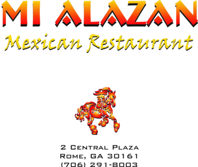 Menu for Mi Alazan in Rome, GA | Sirved