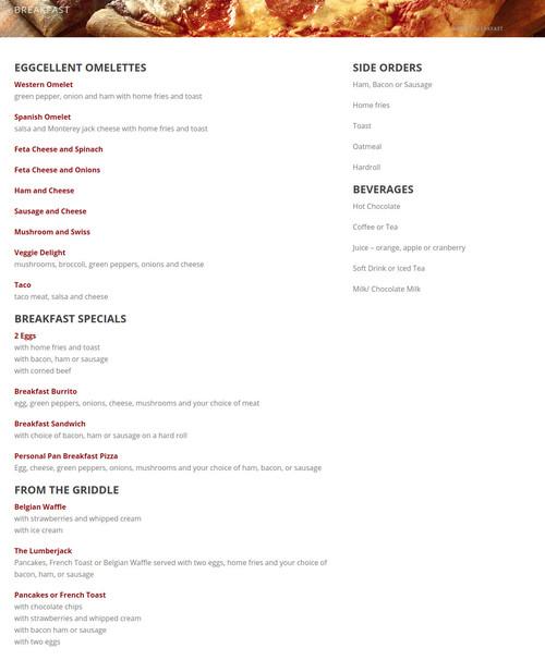 Marcella's Restaurant menu in Glenville, New York, USA