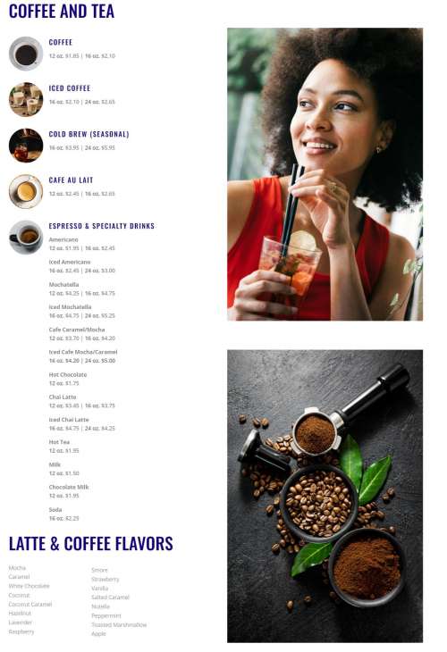 Newberry Café & Bakery menu in Bel Air, Maryland, USA