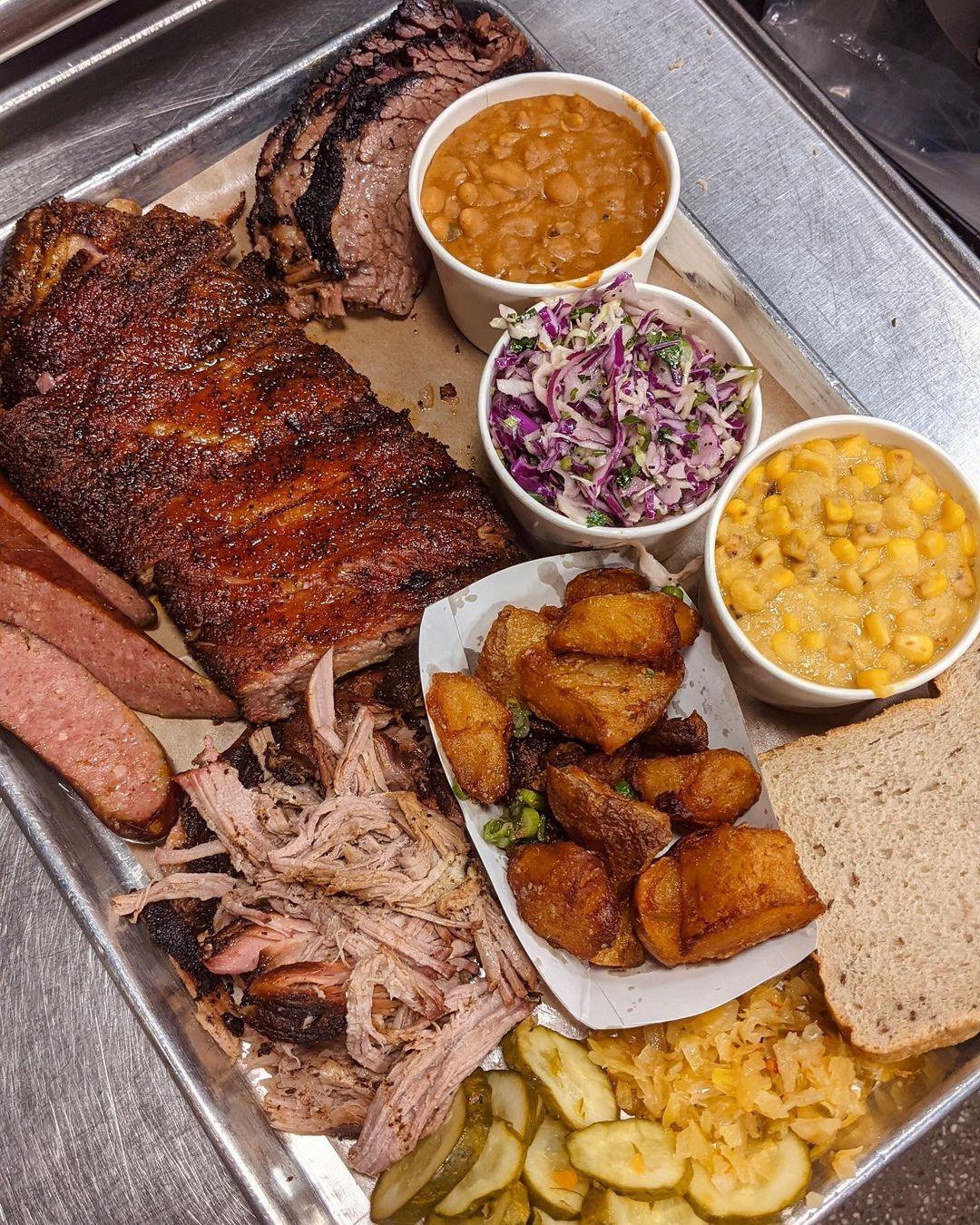 Mabel's BBQ menu in Cleveland, Ohio, USA