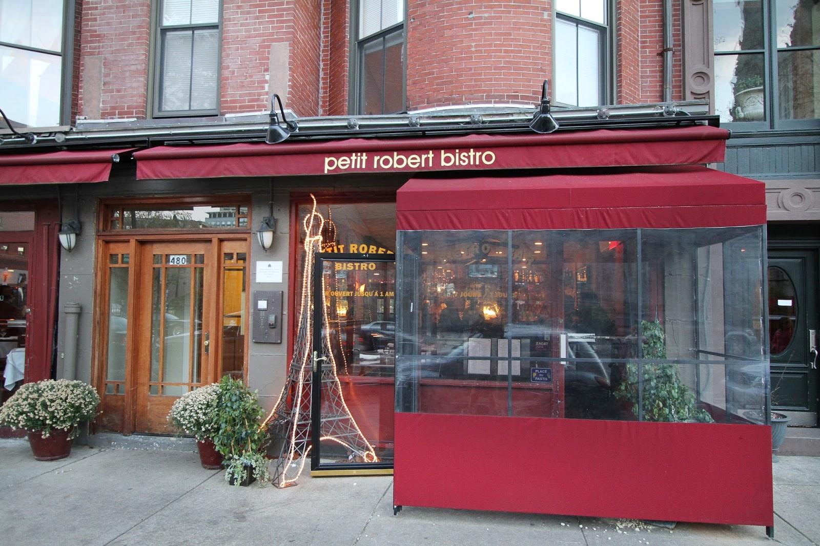 Petit Robert Bistro menu in Boston, Massachusetts, USA