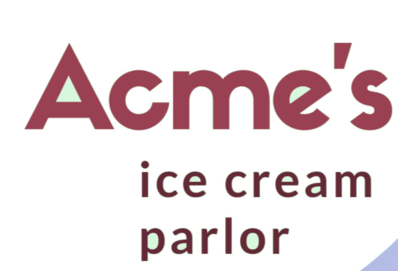 Menu for ACME Ice Cream Parlor in Tappahannock, VA | Sirved