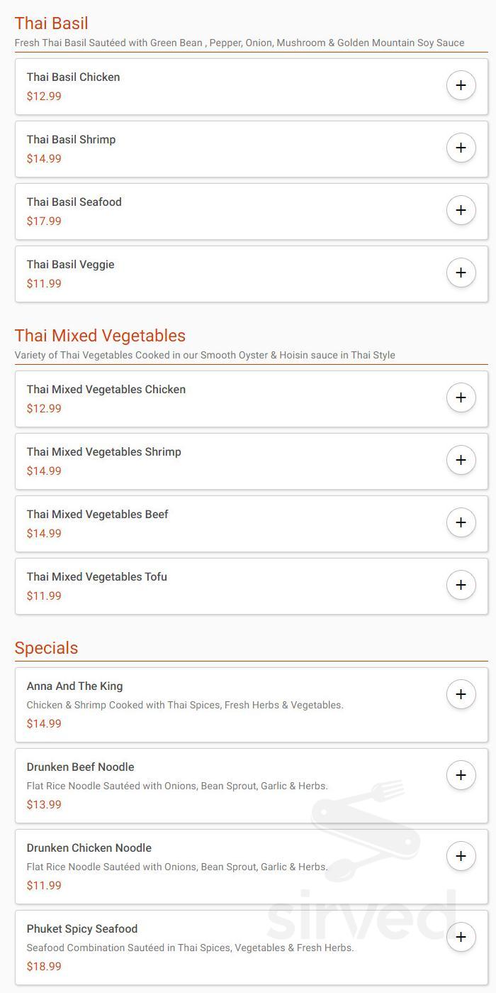 Menu - Lawrence Township NJ's Golden Empire | Sirved