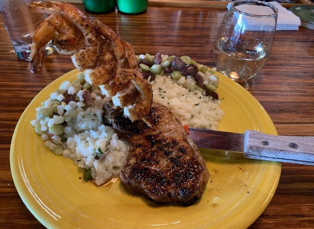 Red Bone Alley menu in Florence, South Carolina, USA