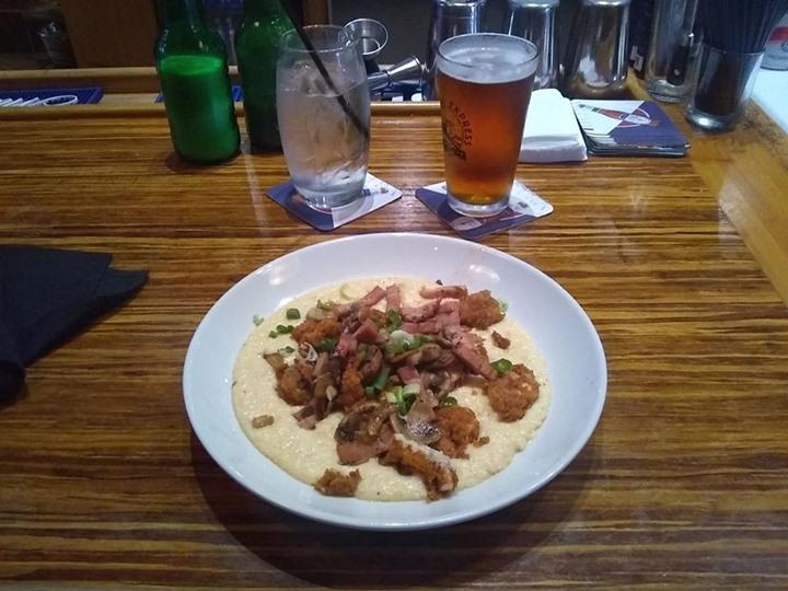 Red Bone Alley menu in Florence, South Carolina, USA