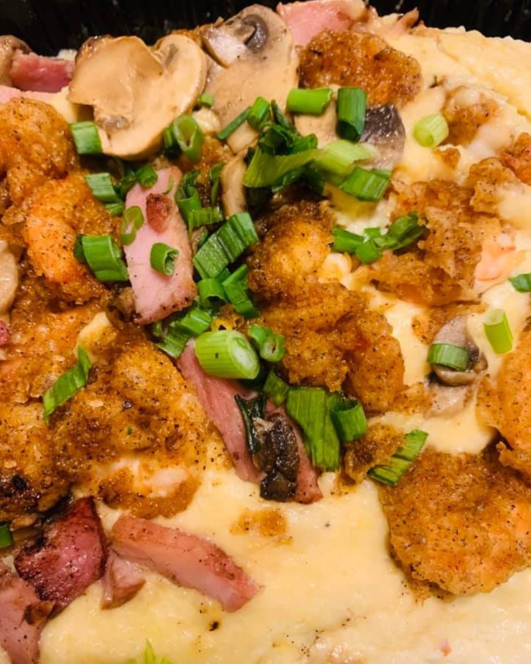 Red Bone Alley menu in Florence, South Carolina, USA