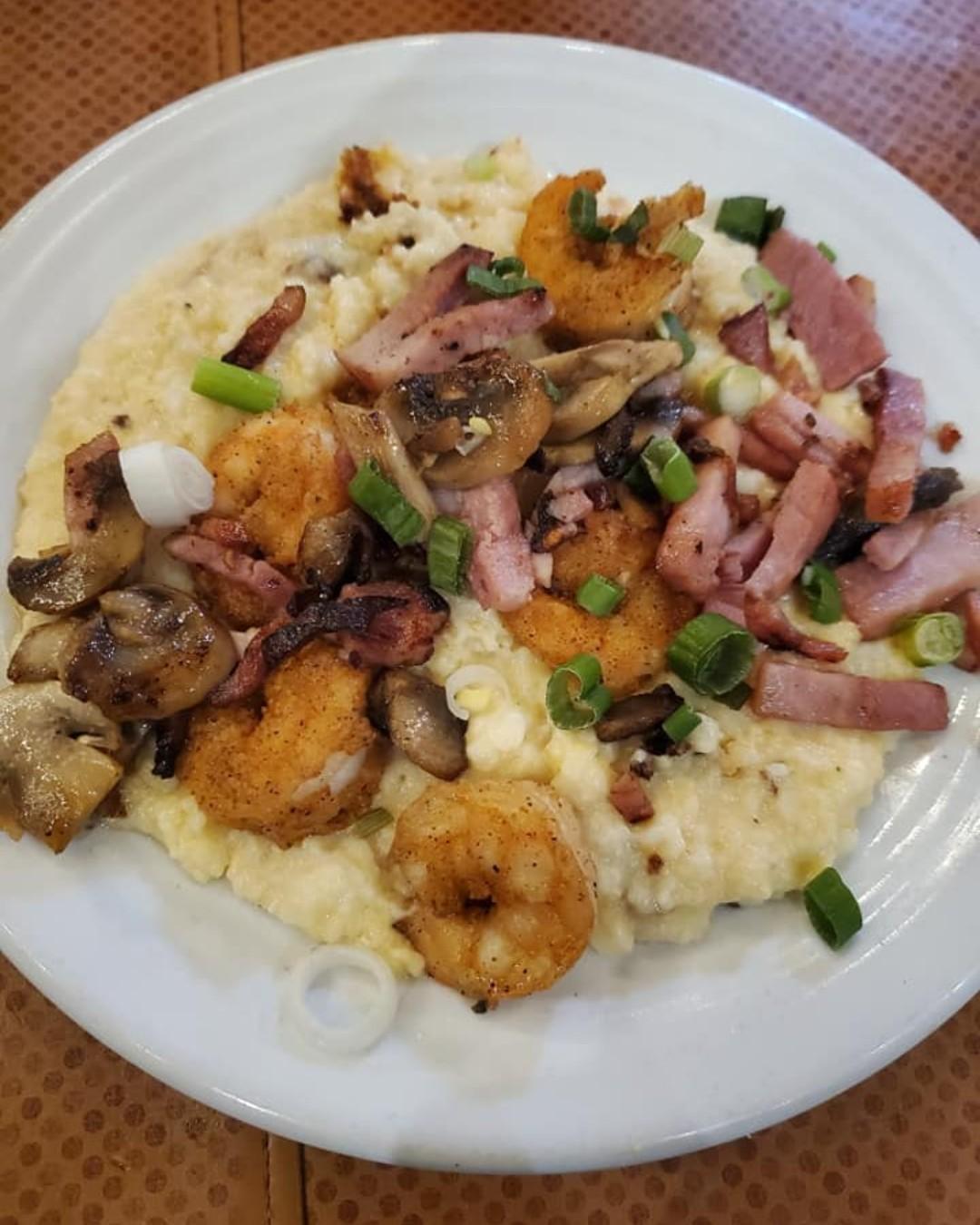 Red Bone Alley menu in Florence, South Carolina, USA