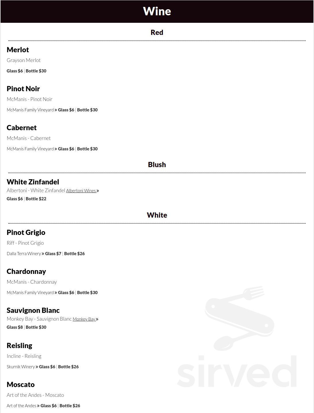 Badger Burger Company Mukwonago menu in Mukwonago, Wisconsin, USA