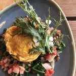 The Leaning Pear menu in Wimberley, Texas, USA