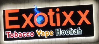 Menu for EXOTIXX Vapes, Glass, Hookah, and Lotto in Sterling Heights ...