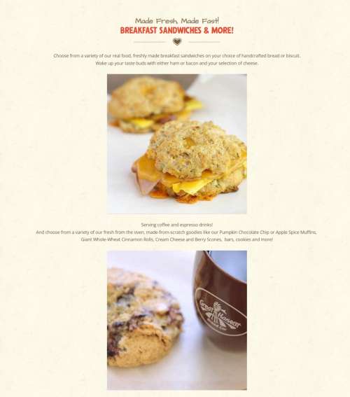 Great Harvest Bread Company menu in Minnetonka, Minnesota, USA