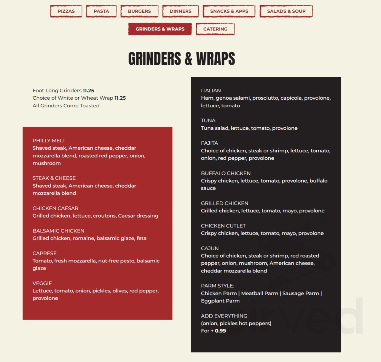 PVD Pizza Warwick Menu - Warwick, Rhode Island | Sirved