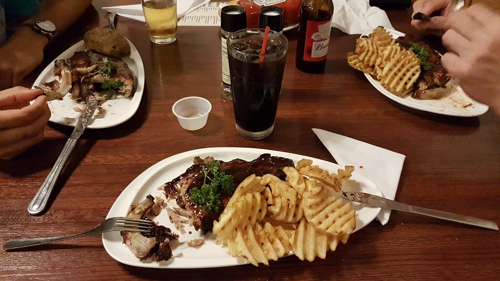 Wagner's Ribs menu in Porter, Indiana, USA