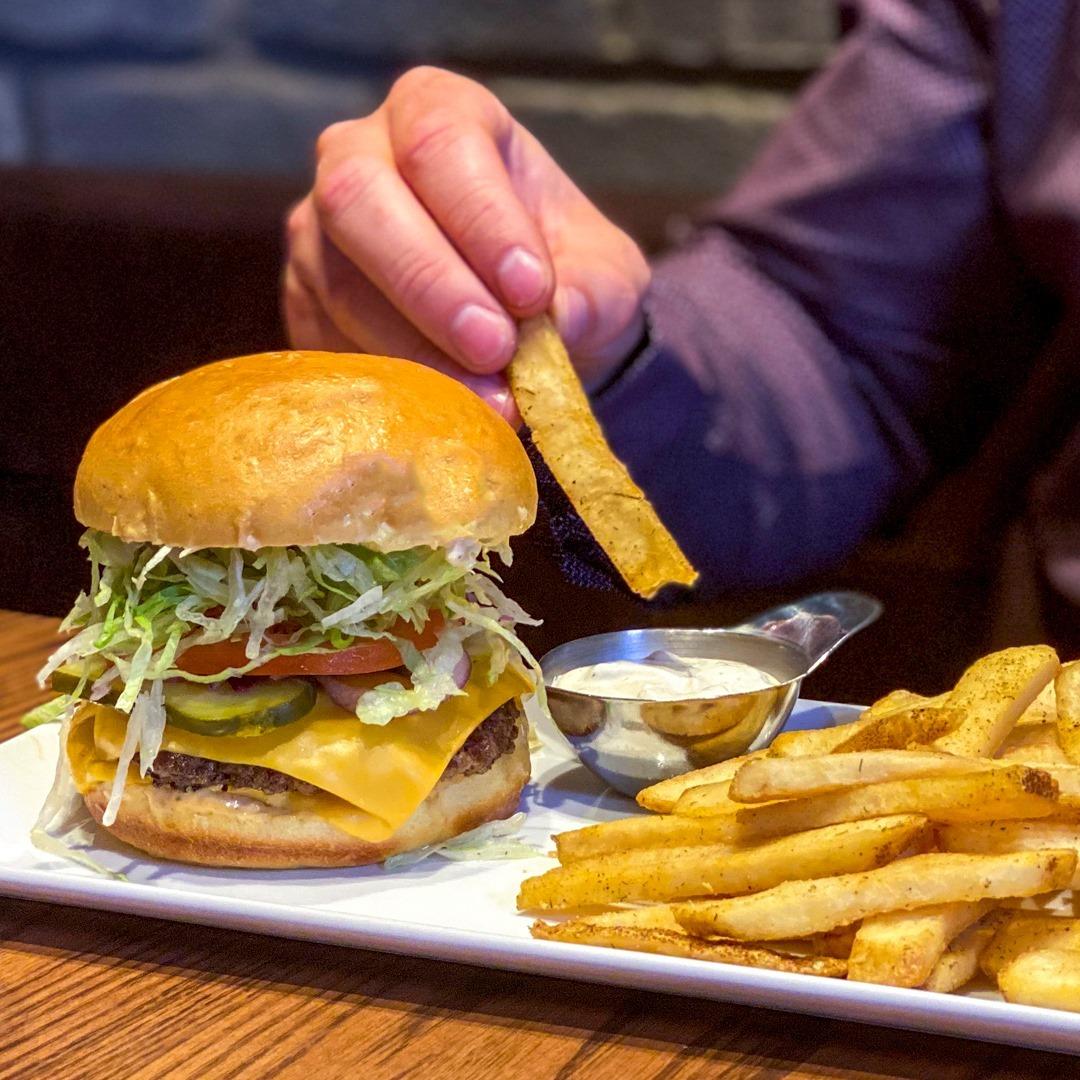 State & Main menu in Calgary, Alberta, Canada
