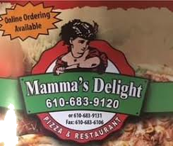 Menu for Mamma's Delight Pizza Restaurant in Kutztown, PA | Sirved