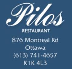 Menu for Pilos Restaurant in Ottawa, ON | Sirved