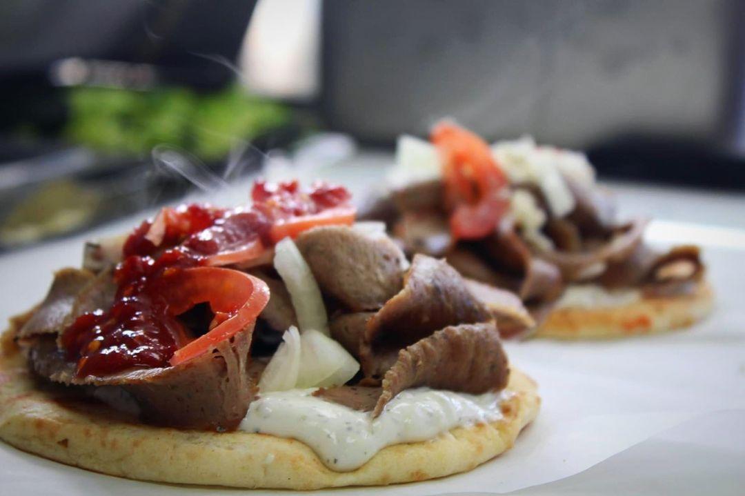 Gyro Shack menu in Tucson, Arizona, USA