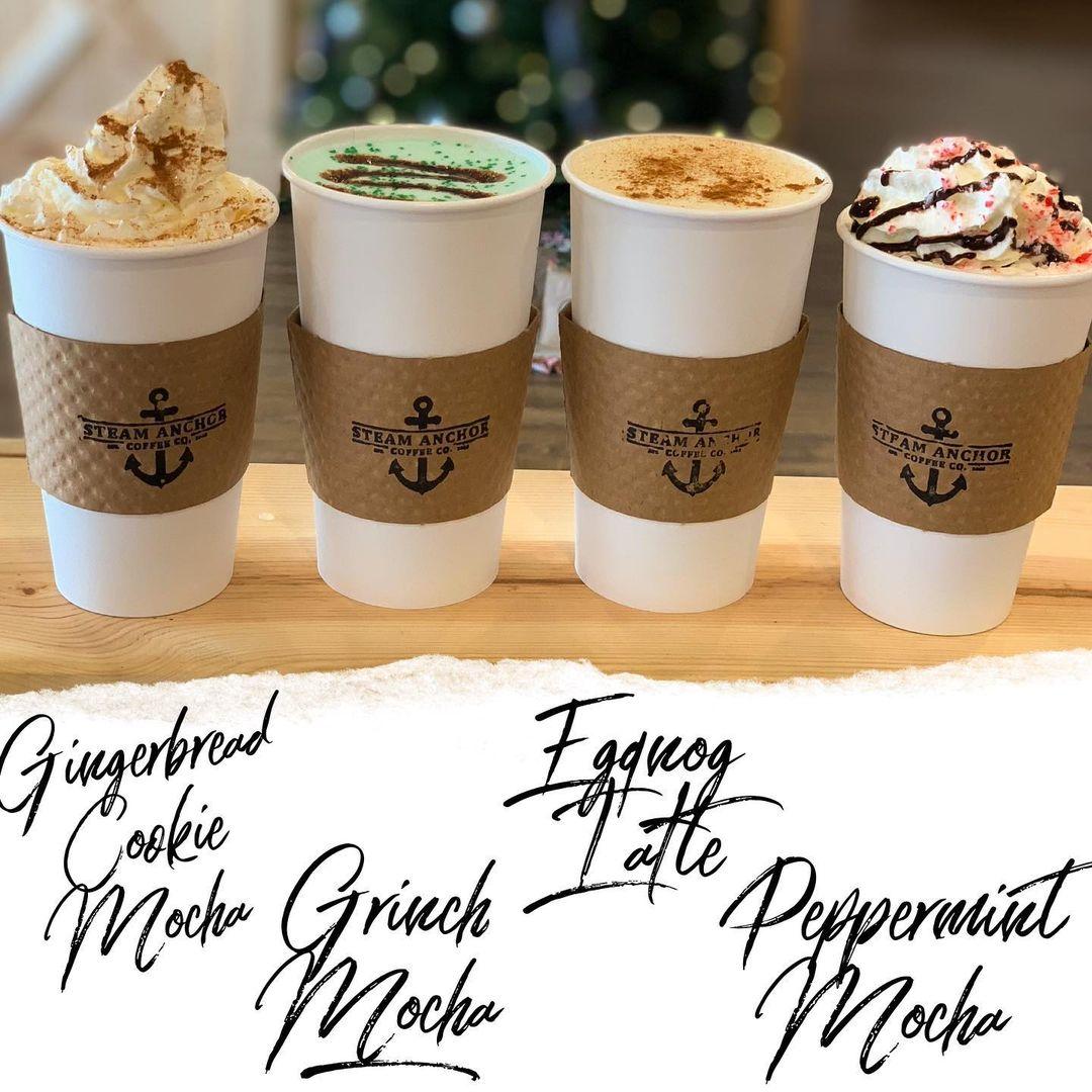 Steam Anchor Coffee & Cafe menu in Fulton, Illinois, USA