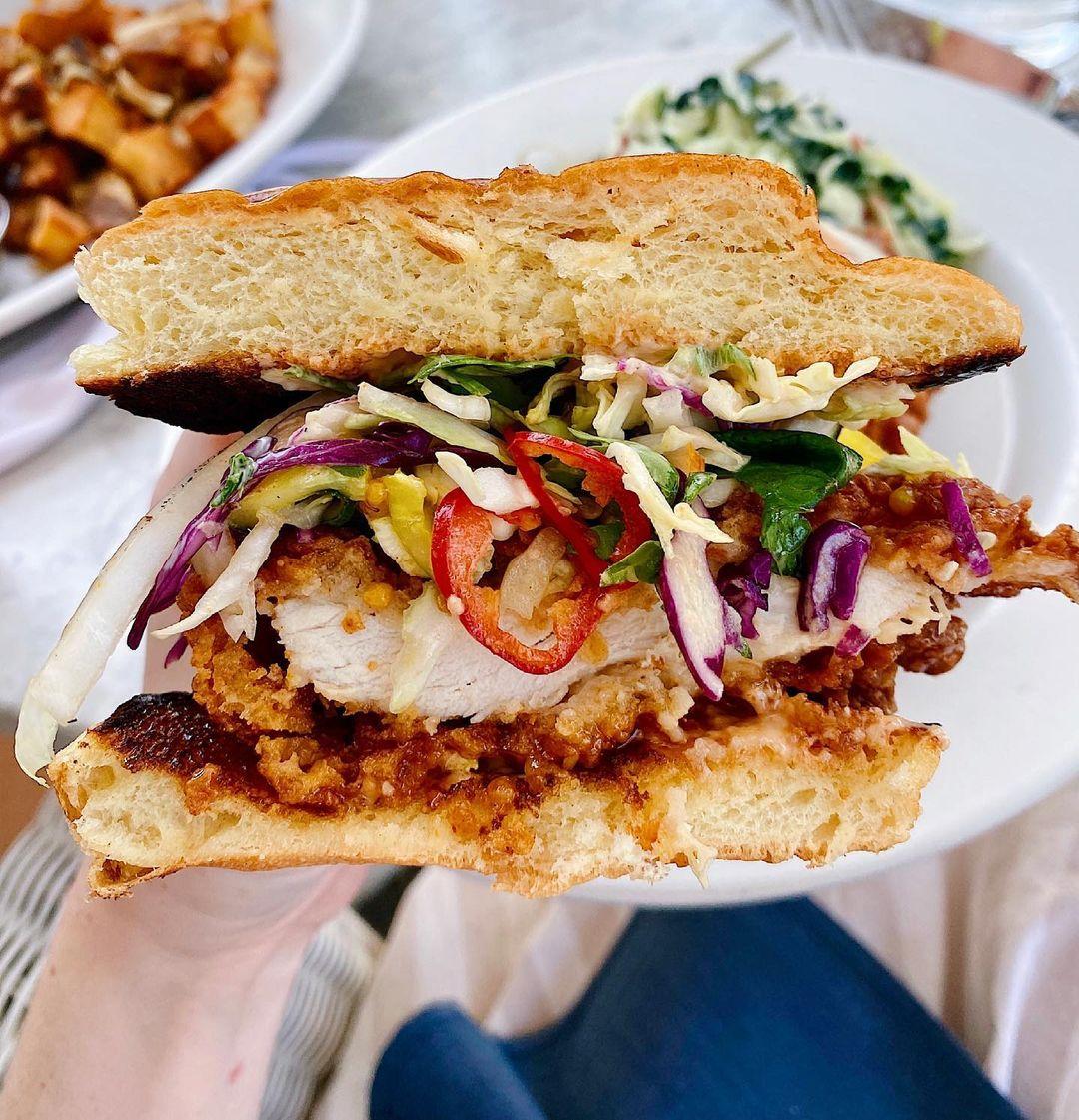 The Henry menu in Miami, Florida, USA