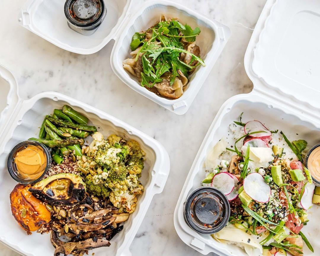 The Henry menu in Miami, Florida, USA