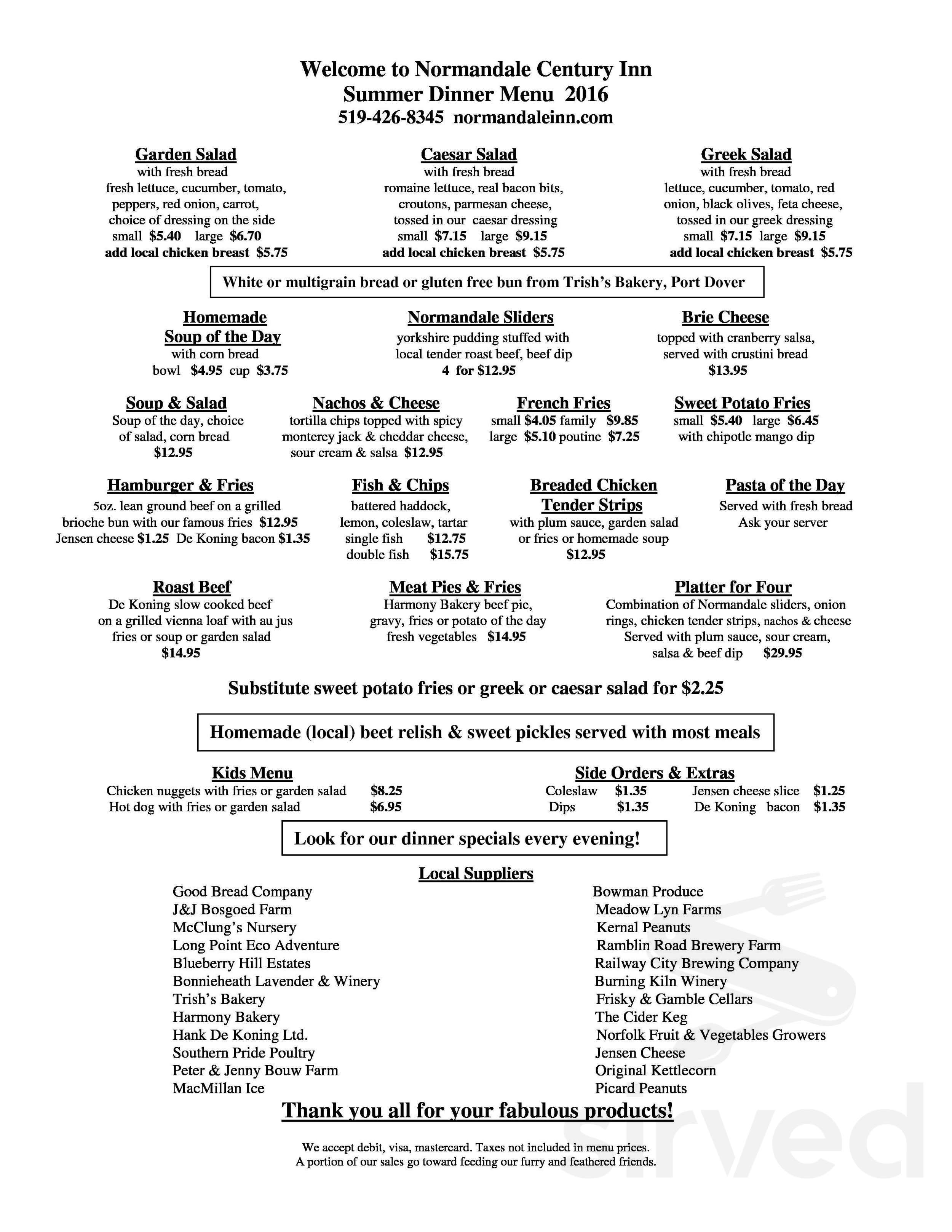 Restaurant “Tacos And Tequila” at Normandale Century Inn menus in ...