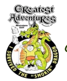 Menu for Greatest Adventures Miniature Golf in Branson, MO | Sirved
