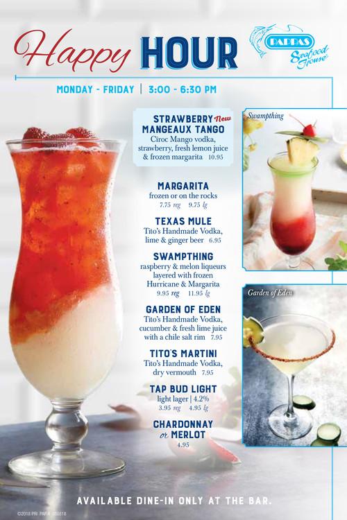 Pappas Seafood House menu in Humble, Texas, USA