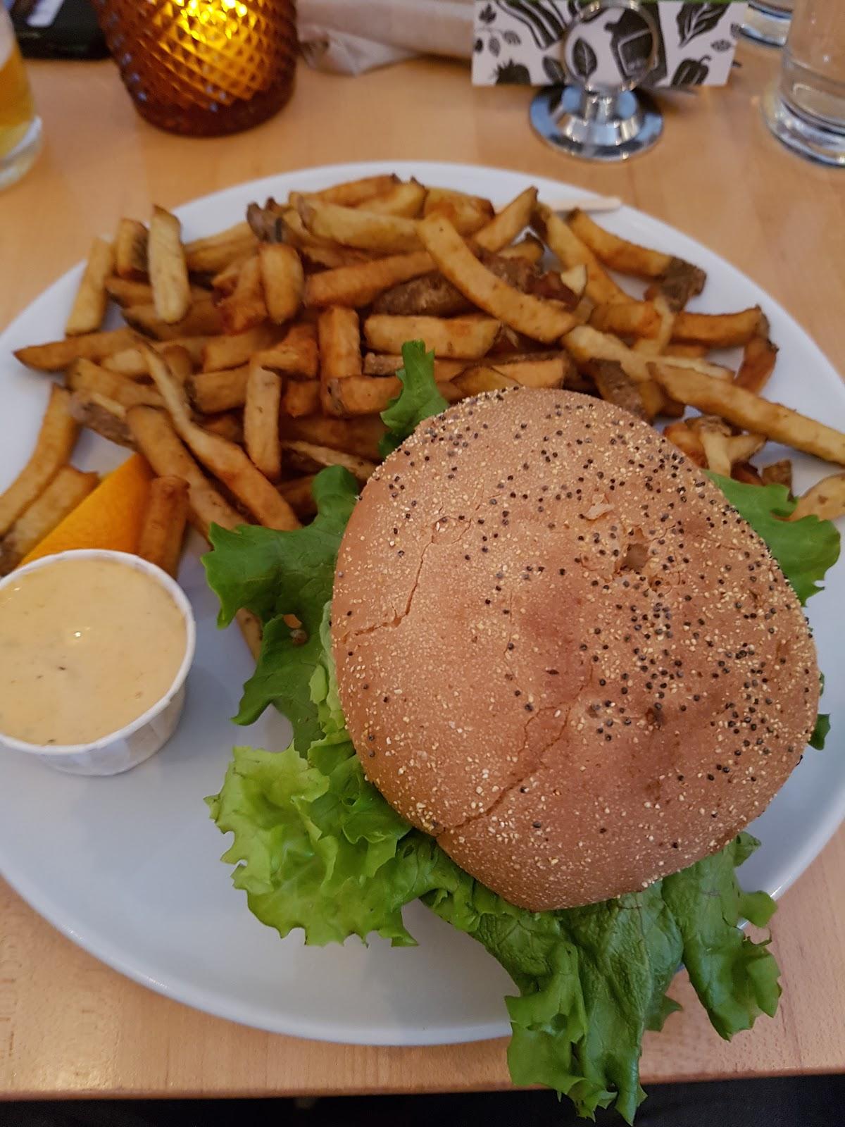 Chez Victor menu in Québec, Quebec, Canada