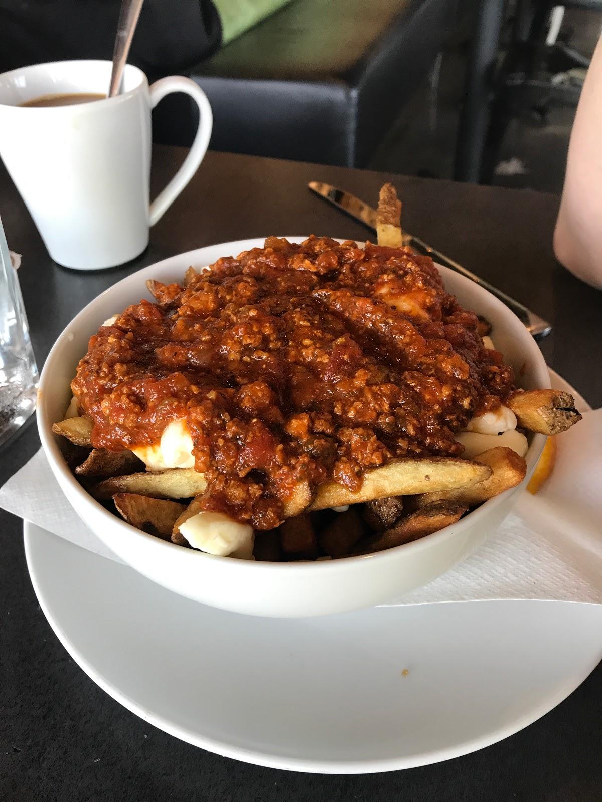 Chez Victor menu in Lévis, Quebec, Canada