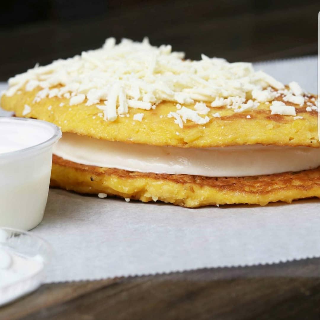 Super Arepa menu in Hollywood, Florida, USA