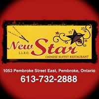 New Star Restaurant menu in Pembroke, Ontario, Canada
