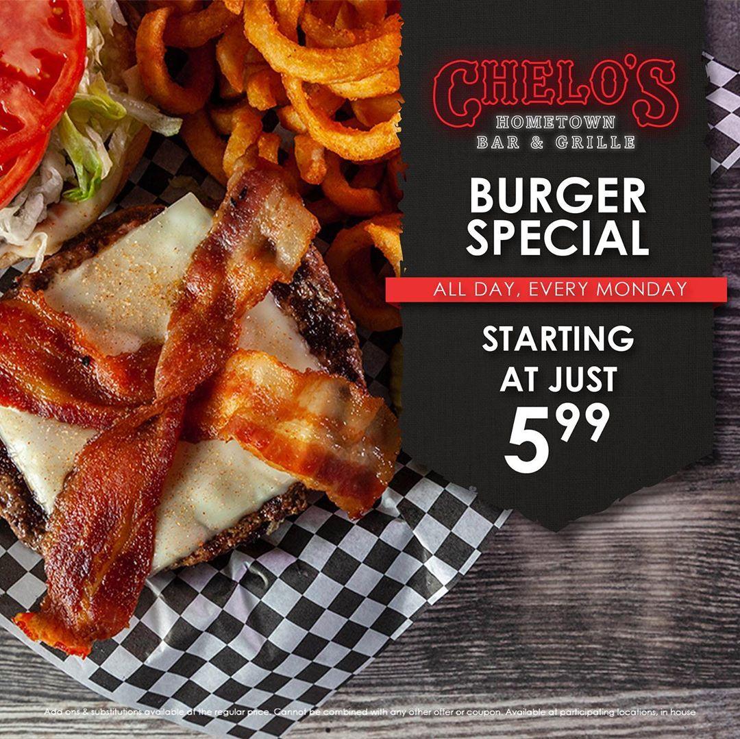 Chelo's Hometown Bar & Grille menu in East Providence, Rhode Island, USA