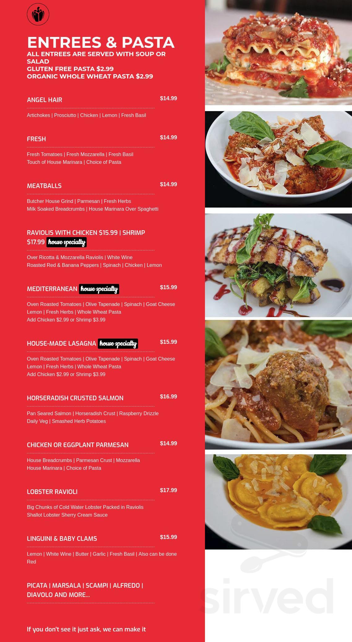 Italiano's Pasta & Pizza Parlor menus in Venice, Florida, United States