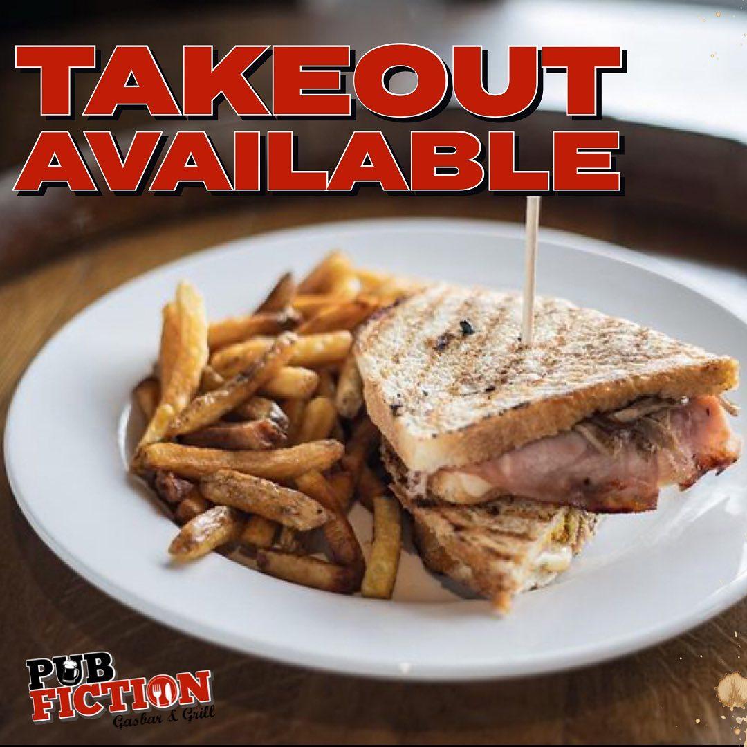 Pub Fiction menu in Ancaster, Ontario, Canada