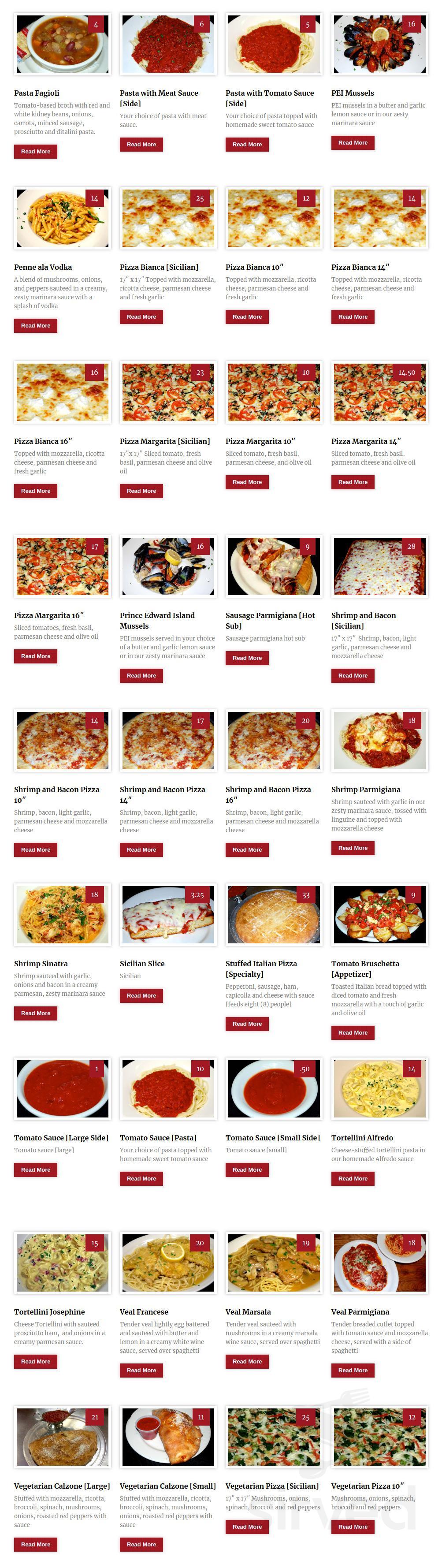 Goodfella's Pizzeria & Italian Restaurant menu in DeBary, Florida, USA