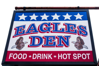 Menu for Eagles Den in Valley Grove, WV | Sirved