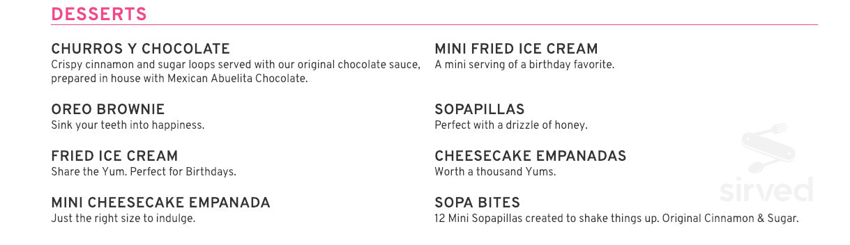 Carlos O'Kelly's menu in Waterloo, Iowa, USA