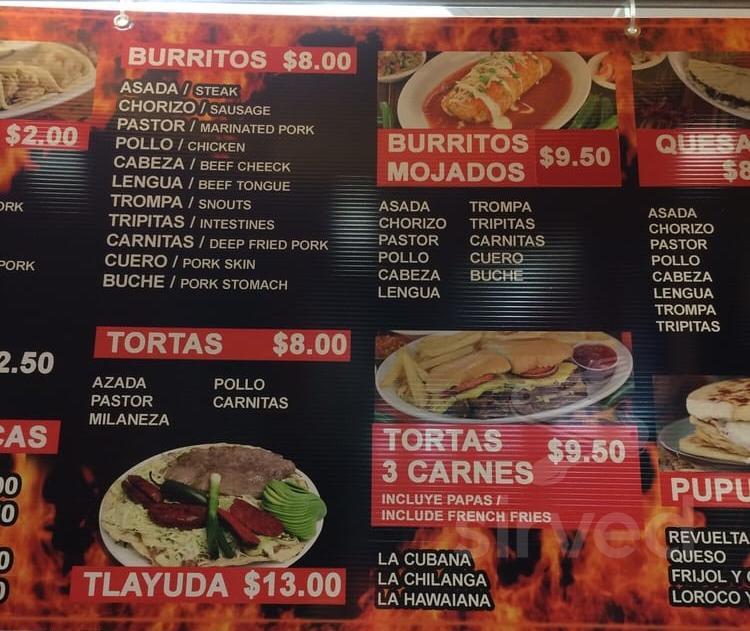 Taqueria El Diablo menu in Monrovia, California, USA