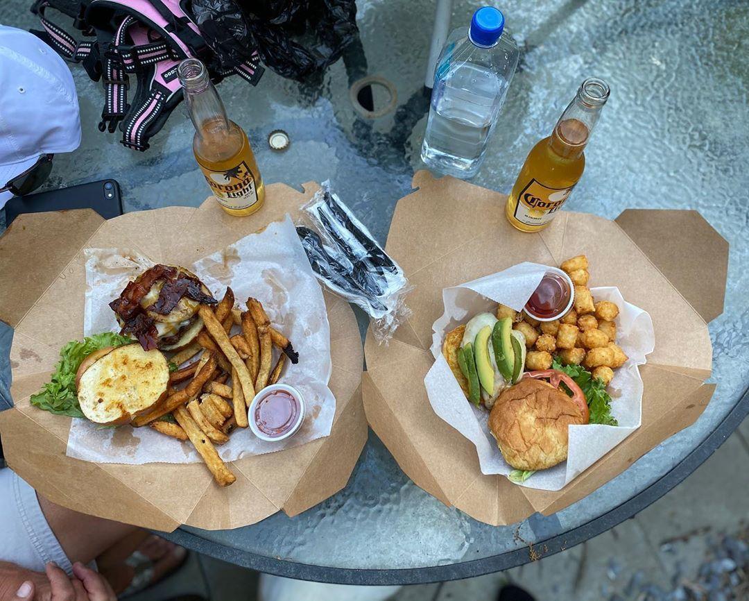 The RailYard menu in Bluefield, West Virginia, USA