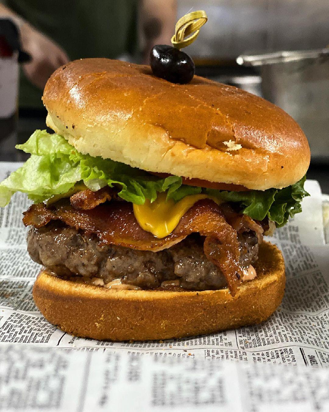 The RailYard menu in Bluefield, West Virginia, USA