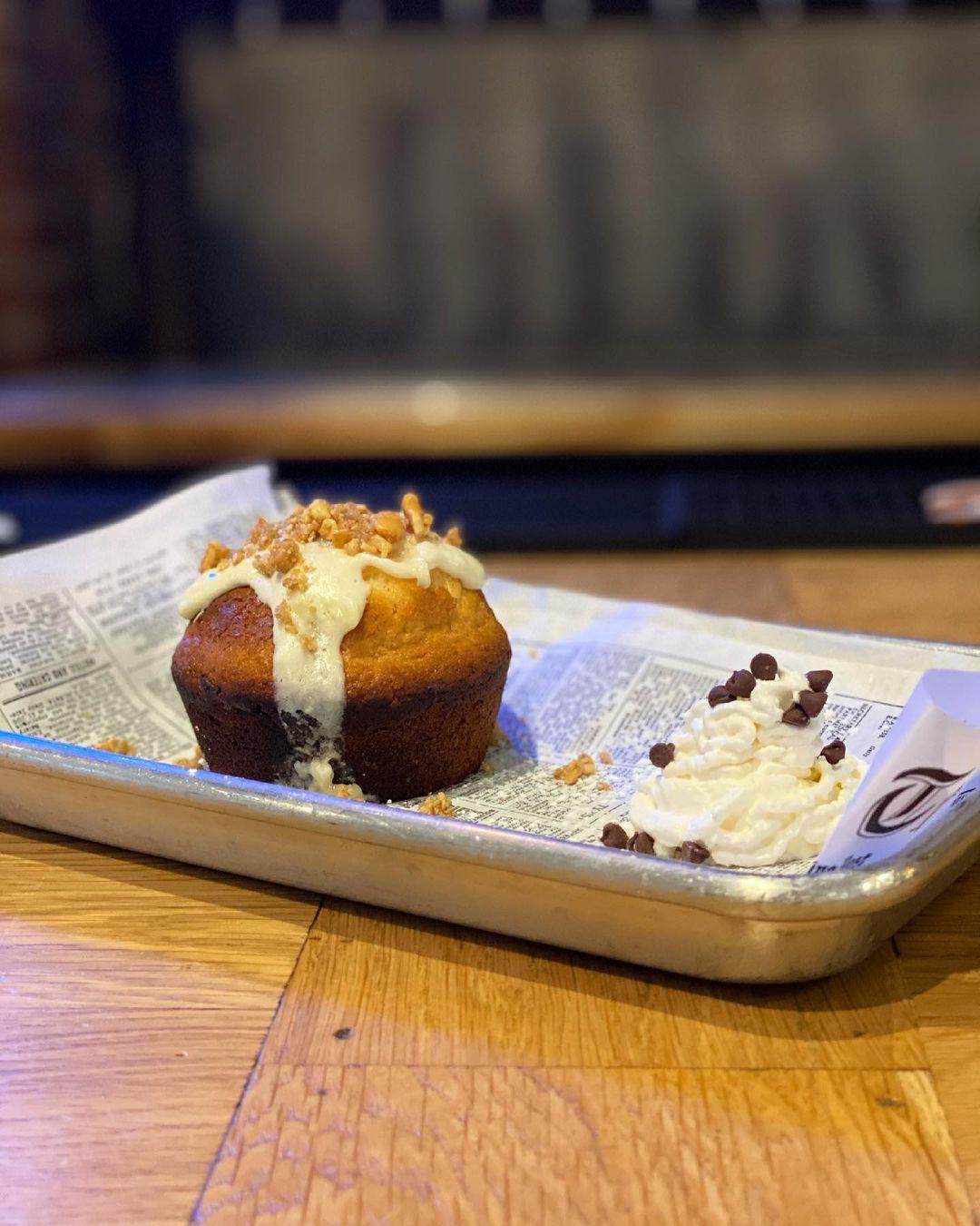 The RailYard menu in Bluefield, West Virginia, USA