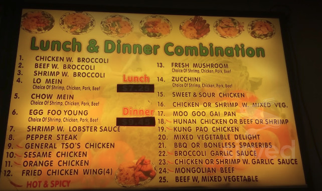 Lucky Kitchen menu in Central Islip, New York, USA