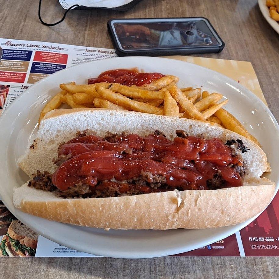 Oregon Diner menu in Philadelphia, Pennsylvania, USA