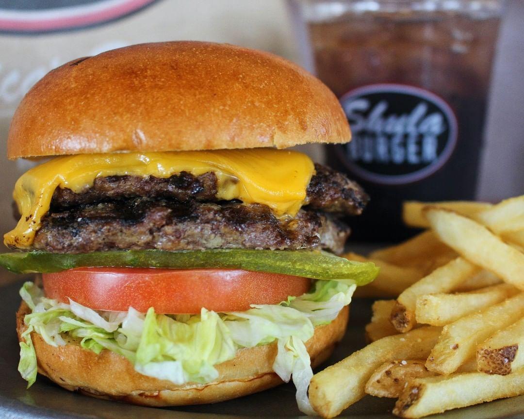 Shula Burger menu in Tampa, Florida, USA